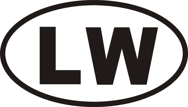 LW ( Lake Wallenpaupack ) Decal – Hollywood Creations